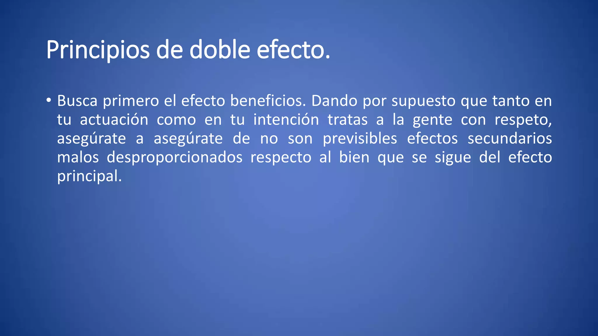 Los principios eticos | PPTX