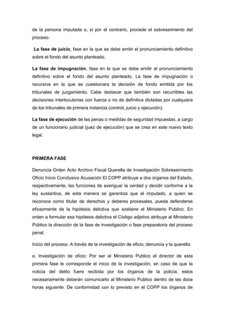 Los principios fundamentales del proceso penal venezolano | DOC