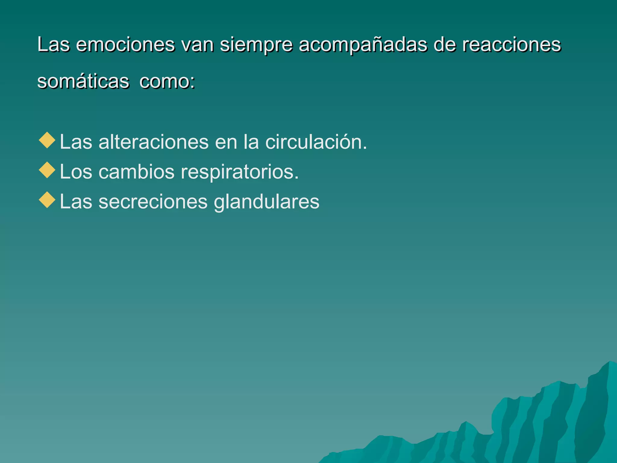 Los procesos emocionales | PPT