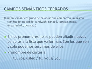 Los pronombres | PDF