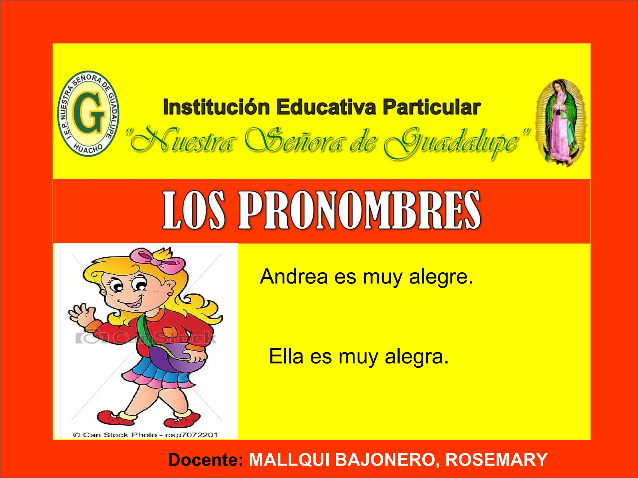 Los pronombres | PPT
