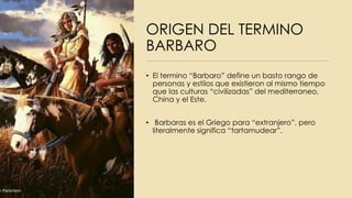 Los pueblos barbaros | PDF