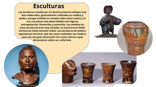 LOS QUECHUA TP PARA HISTORIA DEL ARTE- DISEÑO DE INTERIORES 1ER AÑO | PPTX