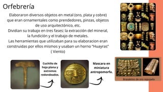 LOS QUECHUA TP PARA HISTORIA DEL ARTE- DISEÑO DE INTERIORES 1ER AÑO | PPTX