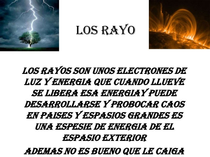 Que Son Los Rayos La Gua De Fsica