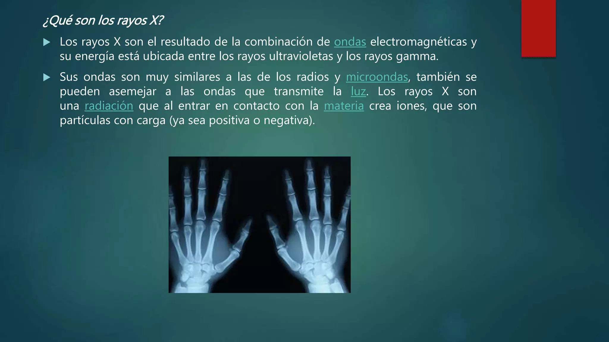 Los rayos x | PPT