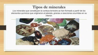 Los recursos minerales | PPTX