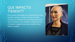 Los robots humanoides maria alejandra PJ | PPTX
