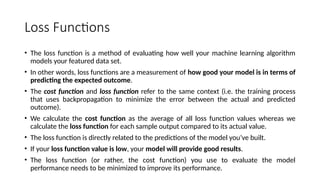 Loss function in machine learning .pptx