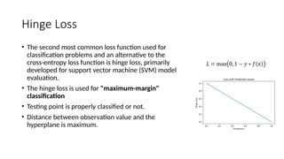 Loss function in machine learning .pptx