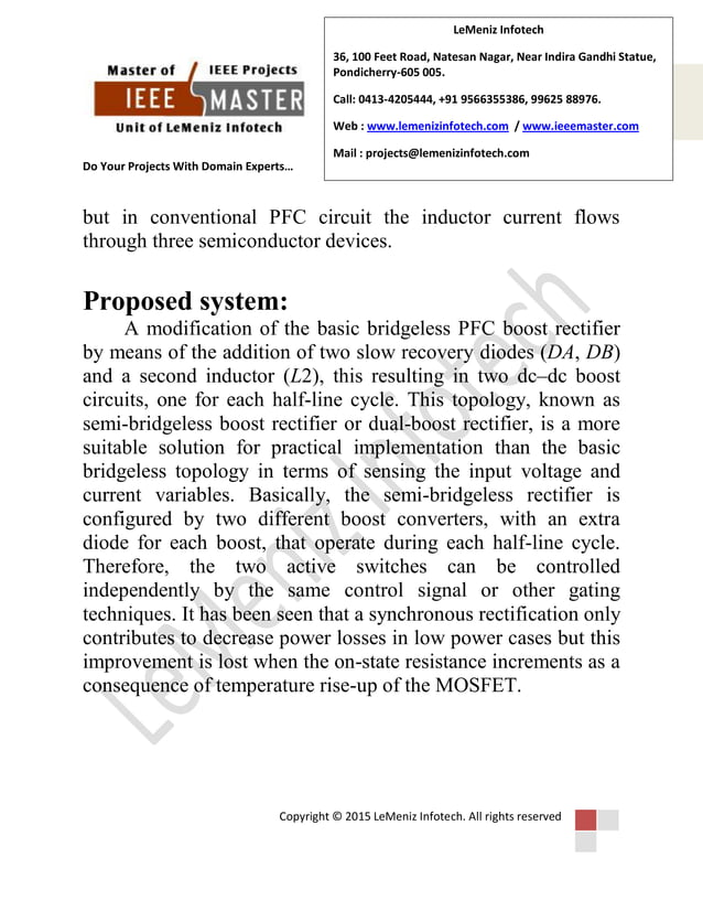 Loss free resistor-based power factor correction using a semi-bridgeless boost rectifier in ...