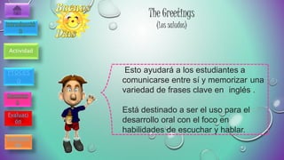 Los saludos en ingles | PPTX