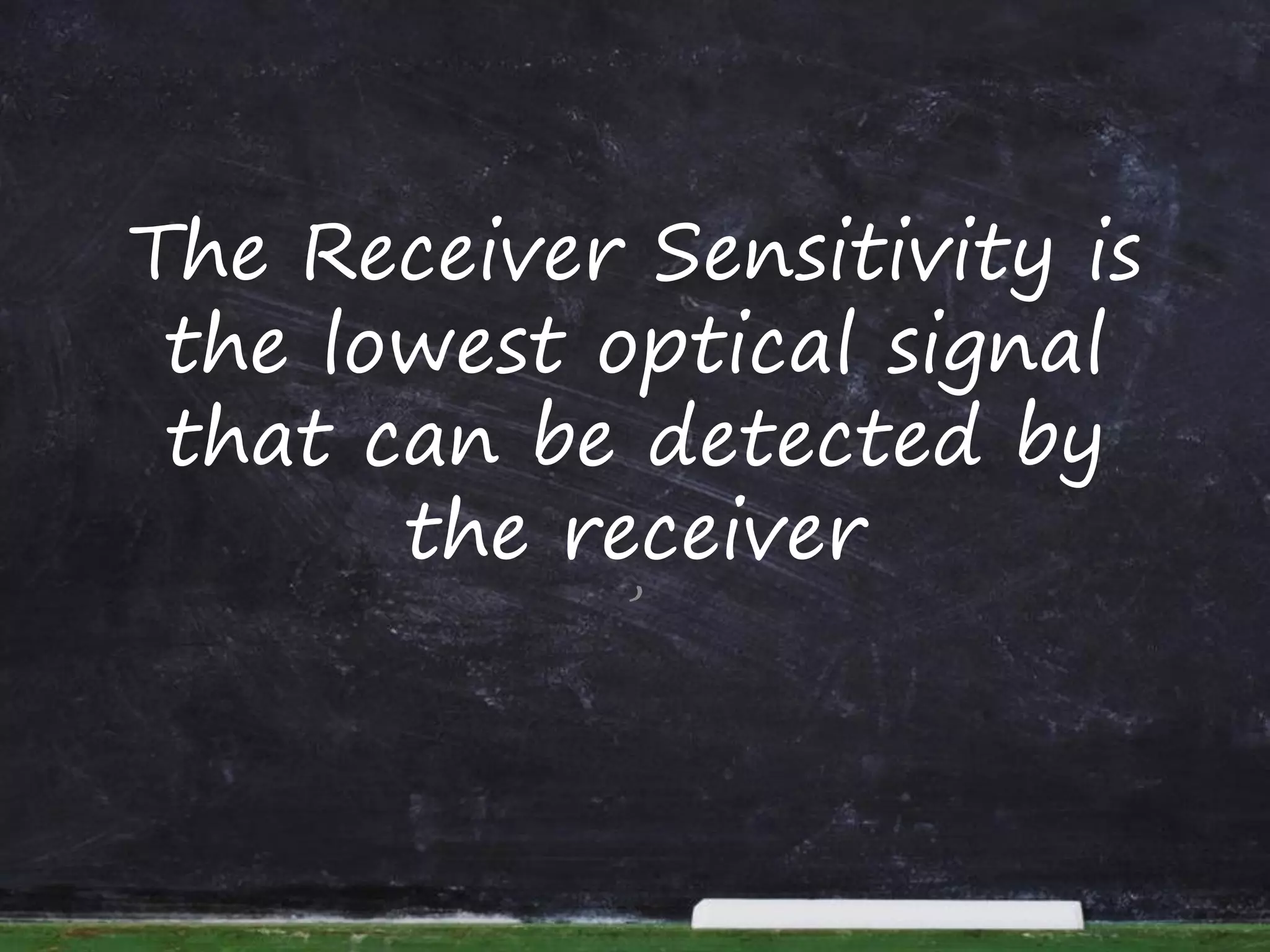 fiber link Loss budget | PPT