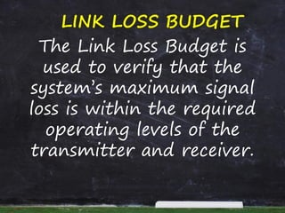 fiber link Loss budget | PPT