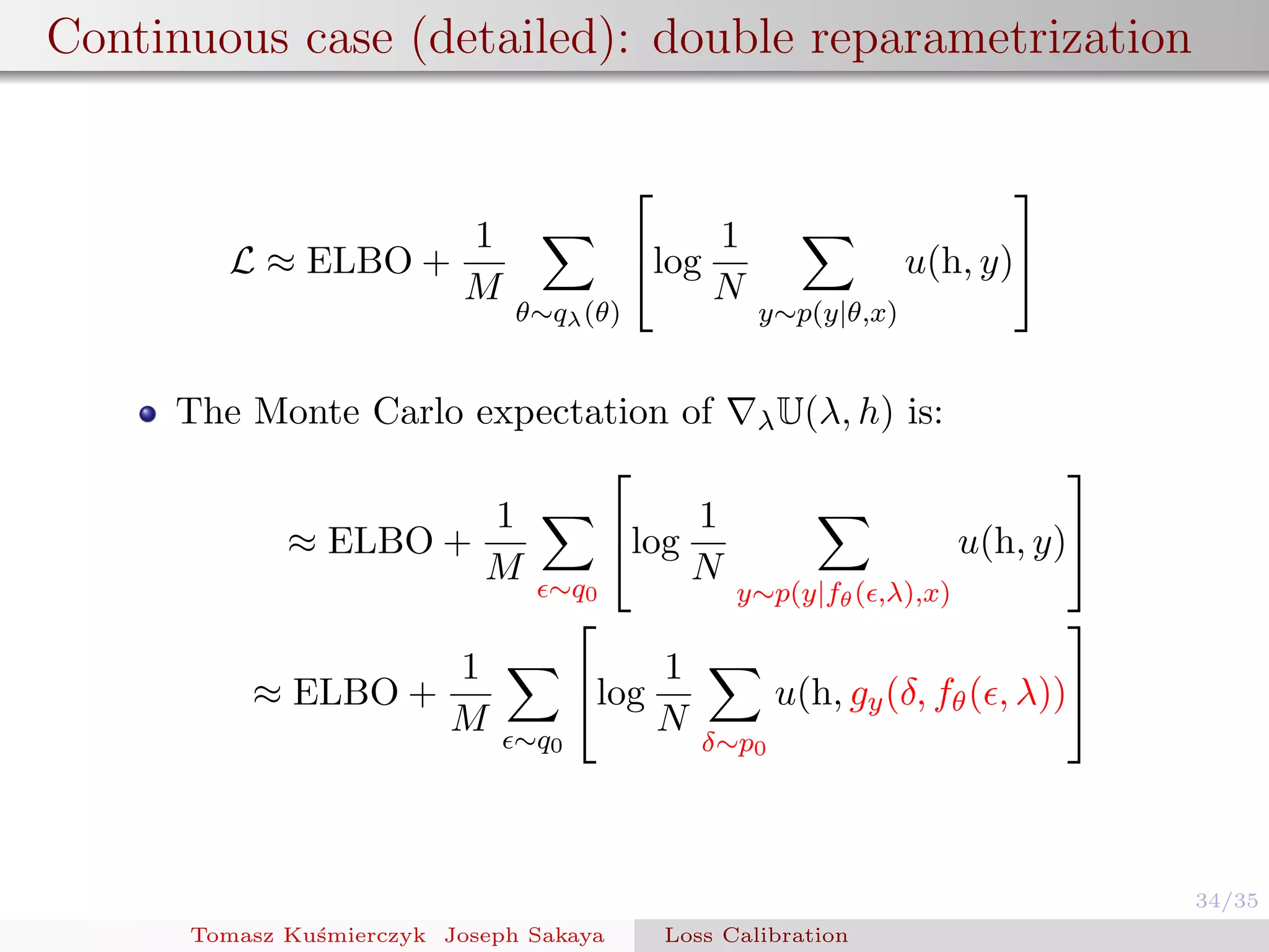 Loss Calibrated Variational Inference | PPT