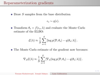 Loss Calibrated Variational Inference | PPT