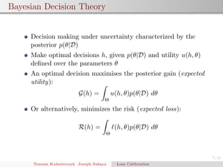 Loss Calibrated Variational Inference | PPT