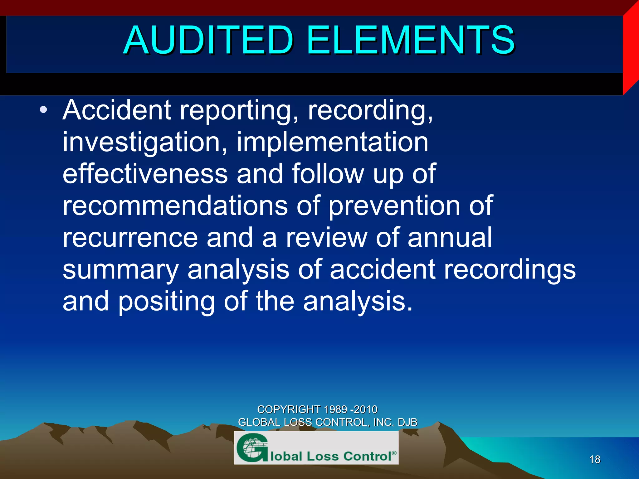 Loss Control Program Fundamentals | PPT