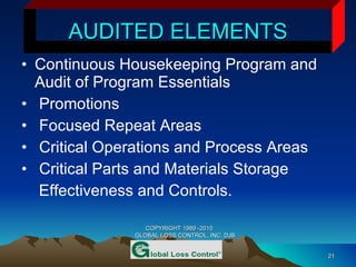 Loss Control Program Fundamentals | PPT