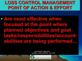 Loss Control Program Fundamentals | PPT