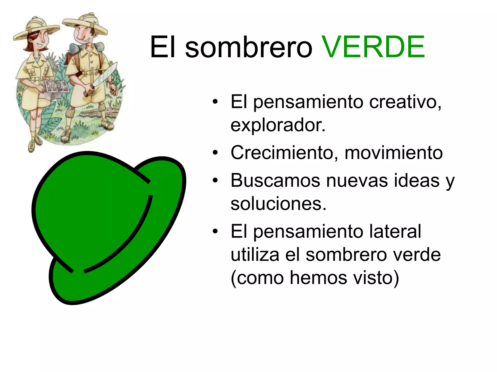 Los seis sombreros para pensar.ppt