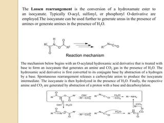 Lossen | PPTX | Chemistry | Science