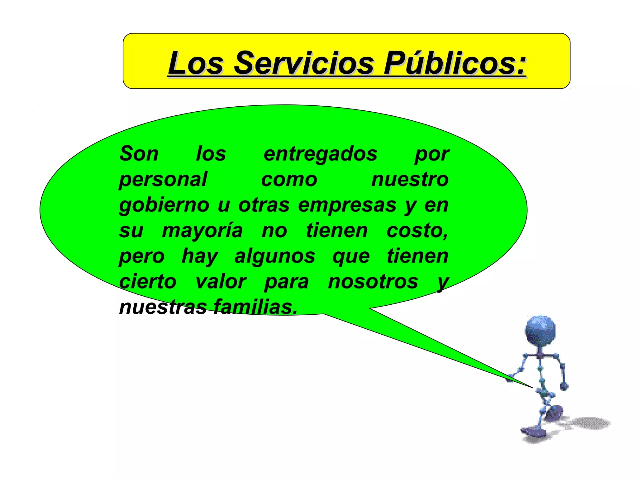 Los servicios | PPT