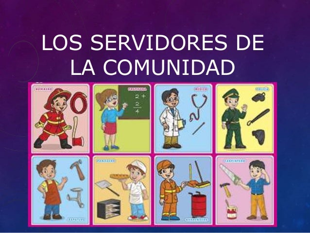 Los servidores de la comunidad