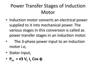 Losses in 3 phase induction motor | PPTX