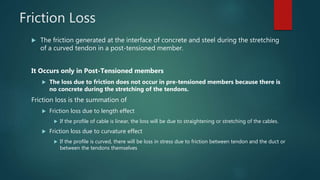 Losses in prestress [autosaved] | PPTX