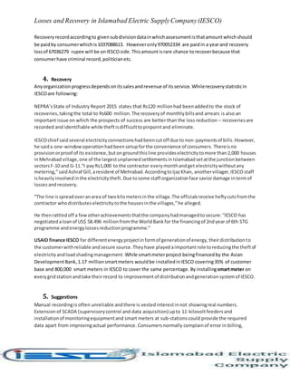 Losses & recovery | DOCX