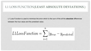 Loss Function.pptx | Web Development | Internet
