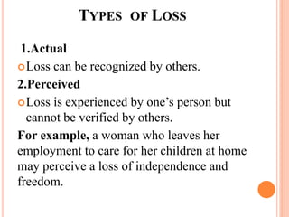 Loss, grief, aand death (1).pptxsjjsnskwkskwwkwkwkwkwkw | PPTX