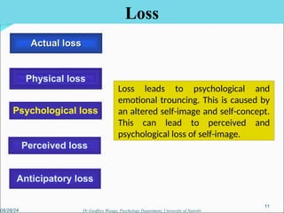 Loss, Grief and Bereavement Coping with Loss and Grief.ppt