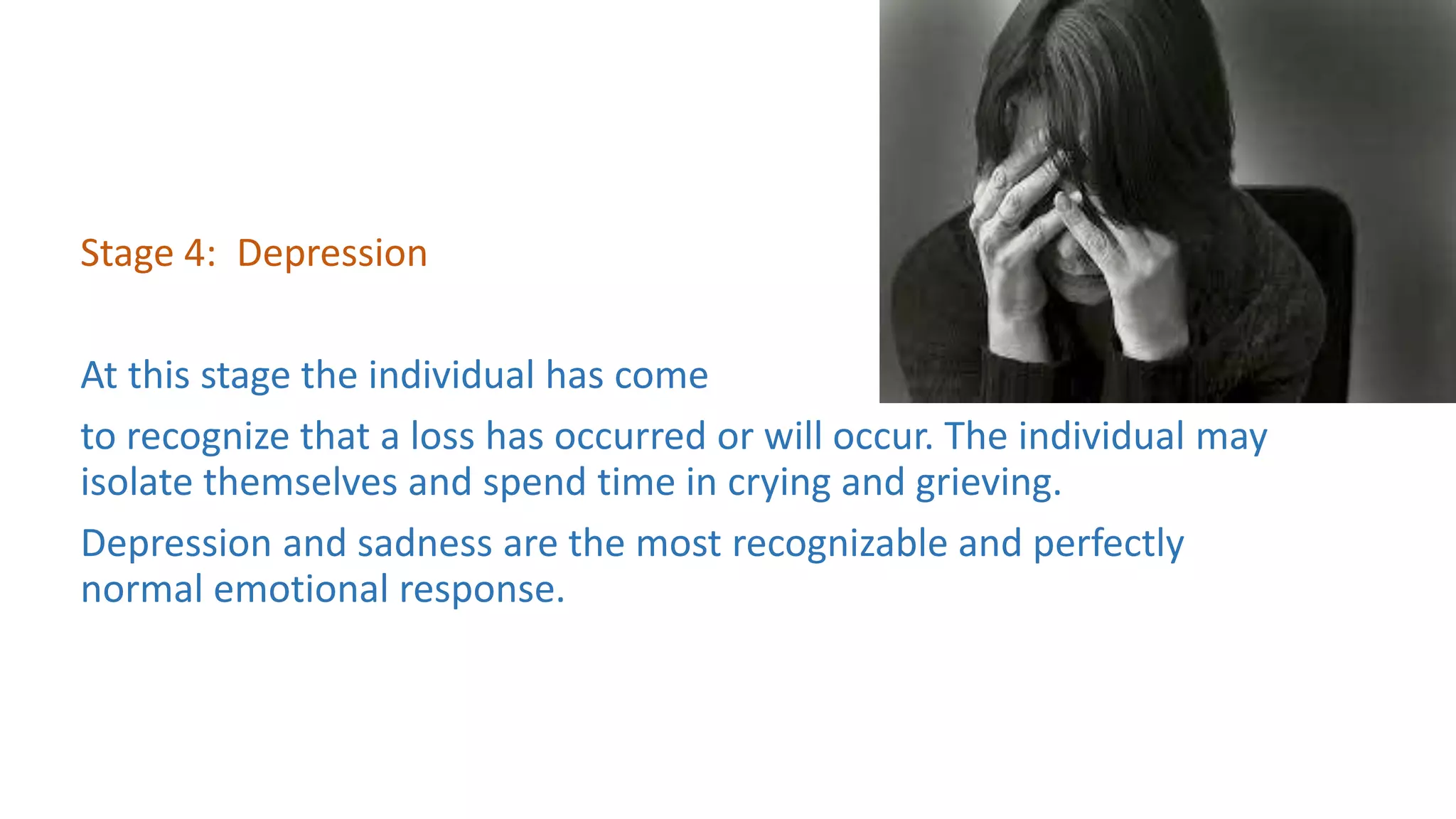 Loss,Grief & Stages of grief | PPT