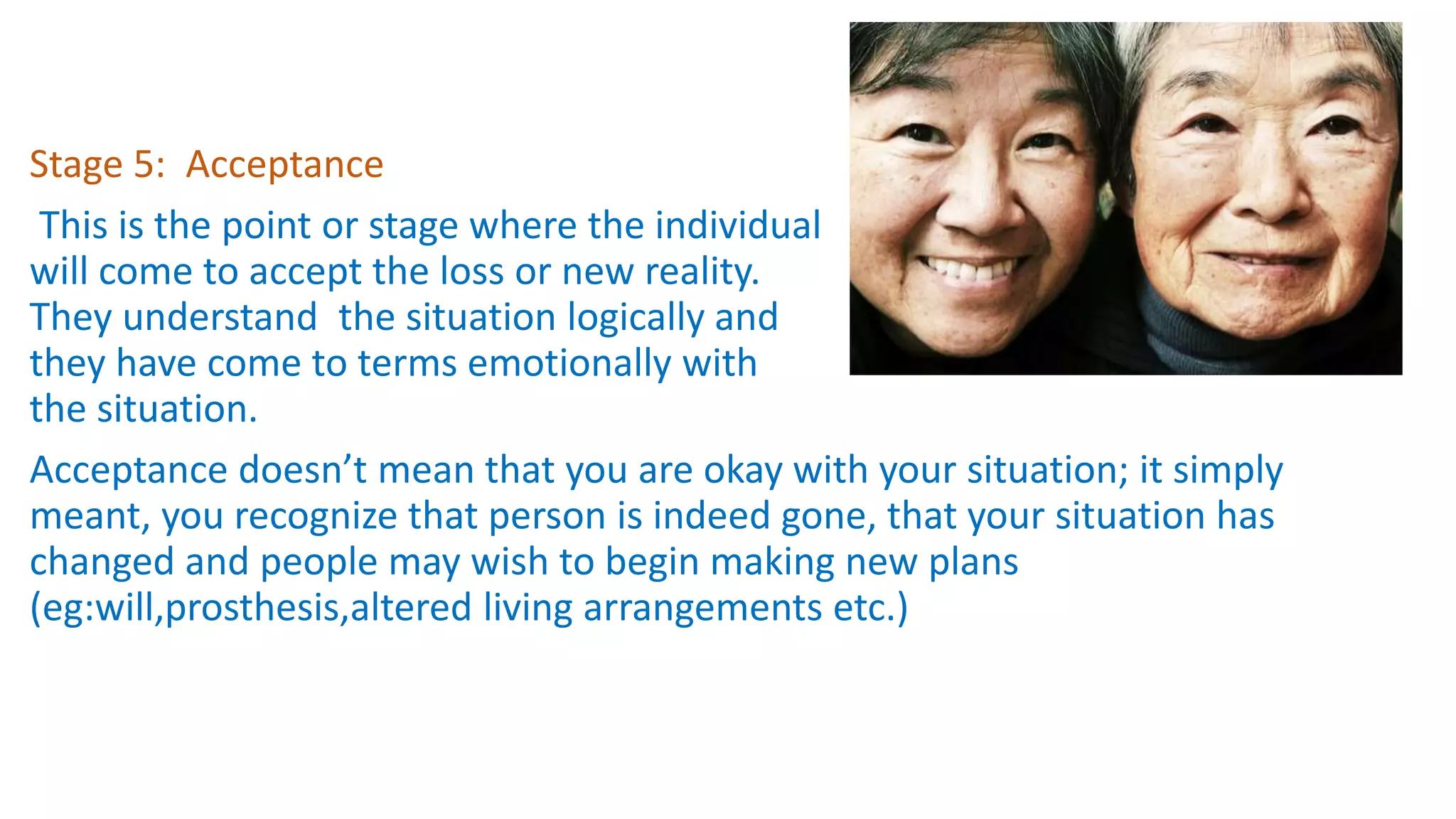 Loss,Grief & Stages of grief | PPT