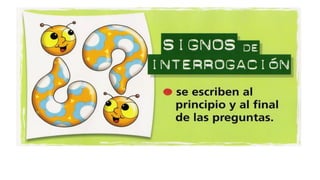 LOS SIGNOS DE INTERROGACIÓN PARA ESTUDIANTES DE 5to. | PDF