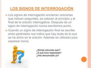 Los signos de puntuación | PPTX