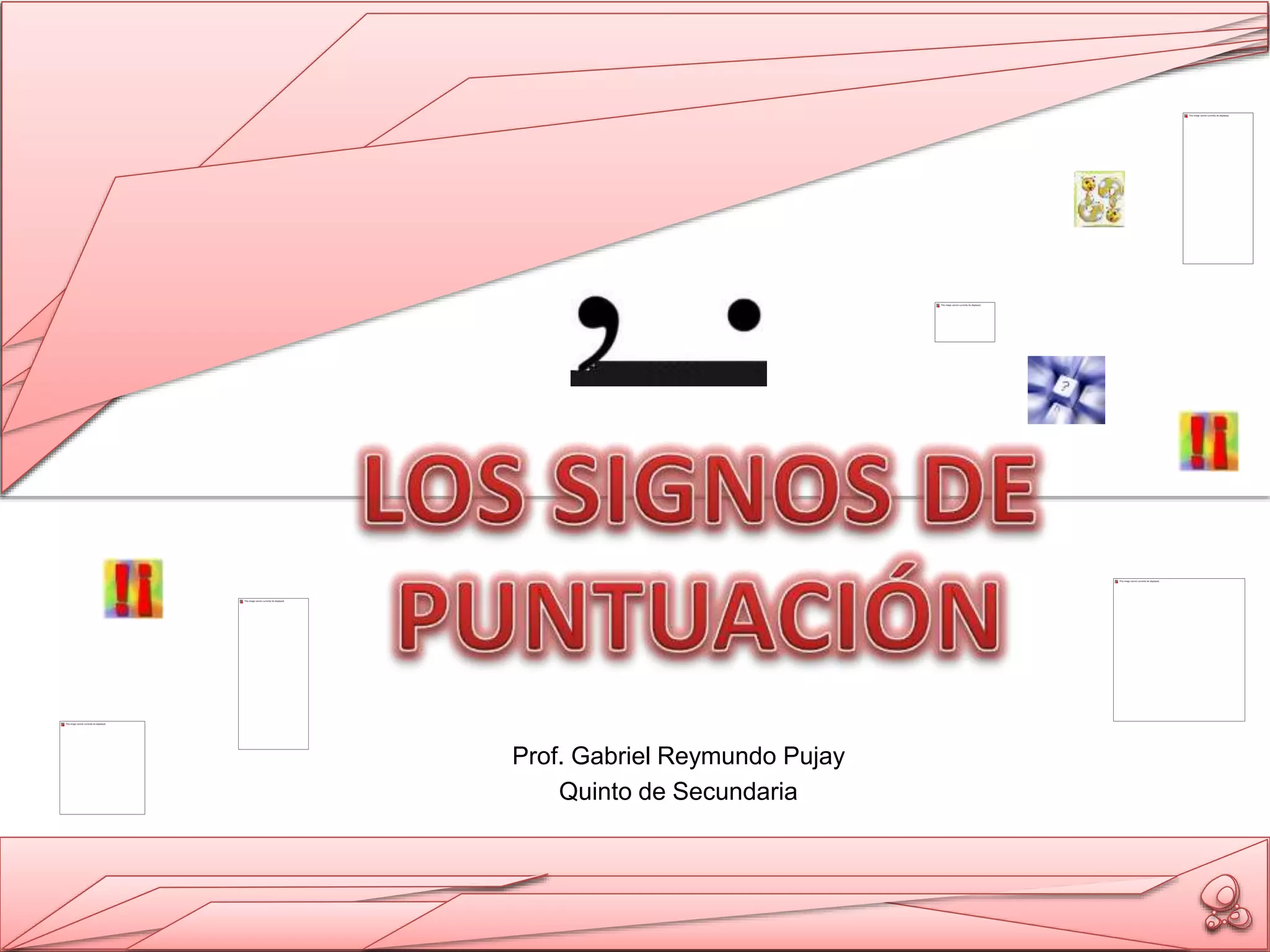 Los signos de puntuacion | PPTX