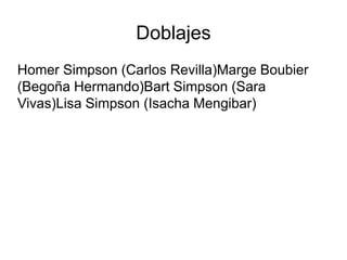 Los Simpson | PPTX
