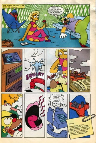 LOS SIMPSONS Número 3 Puma de Springfield COMIC | PDF