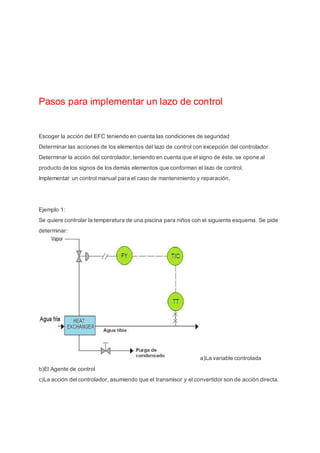 Los sistemas de control y sus componentes | DOCX