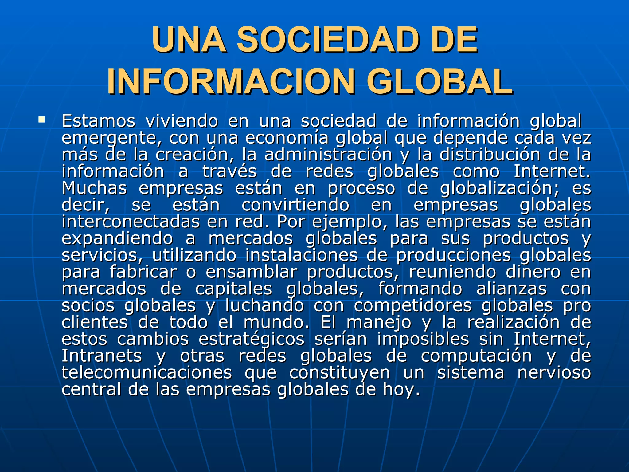 Los Sistemas De InformacióN Y Su Importancia Para | PPT