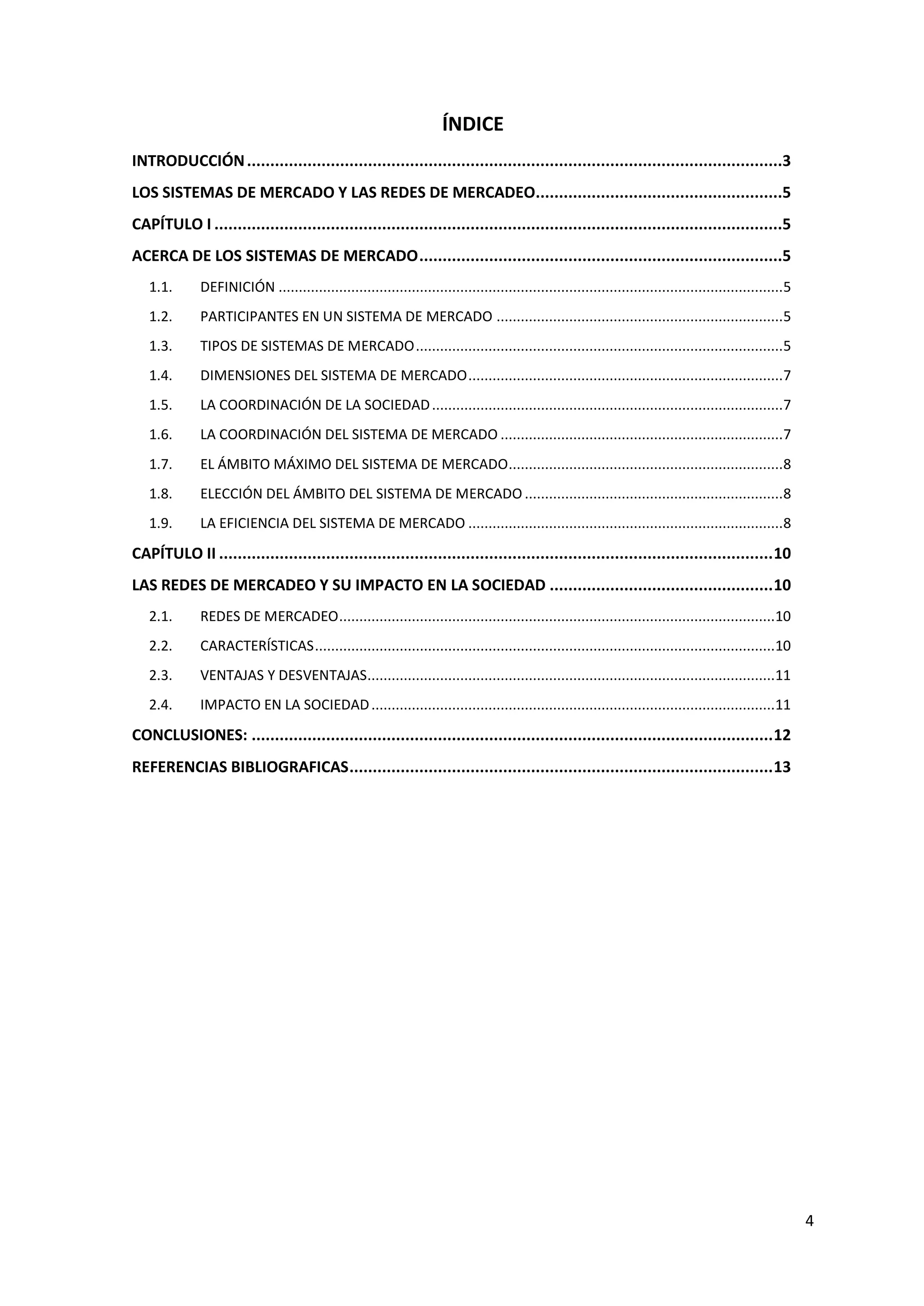 LOS SISTEMAS DE MERCADO Y LAS REDES DE MERCADEO | PDF