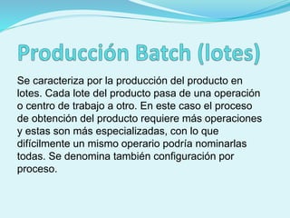 Los sistemas de produccion | PPTX