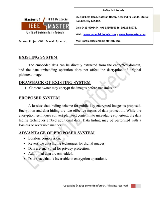 Lossless and reversible data hiding in encrypted images with public key cryptography | PDF