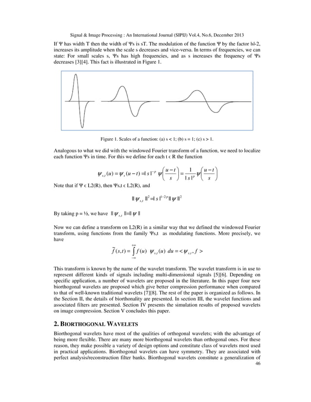 Lossless image compression using new biorthogonal wavelets | PDF