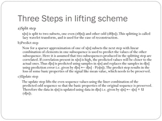Lossless image compression via by lifting scheme | PPT