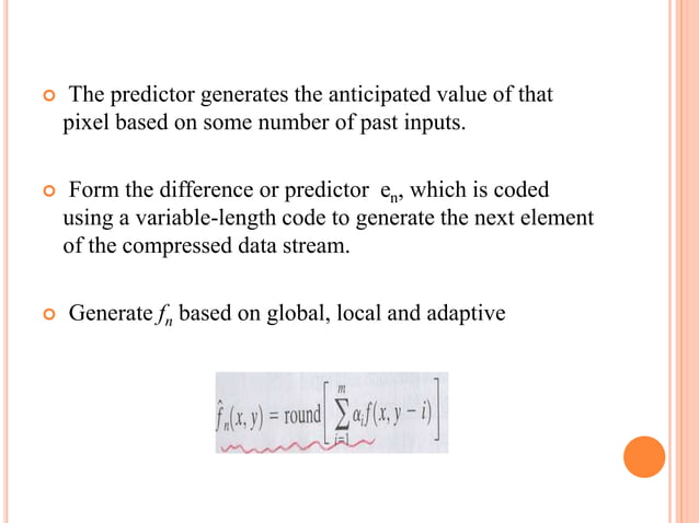 Lossless predictive coding in Digital Image Processing | PPT Lossless predictive coding in Digital Image Processing | PPT