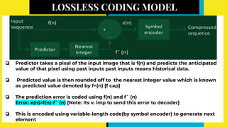 Lossless predictive coding | PPT